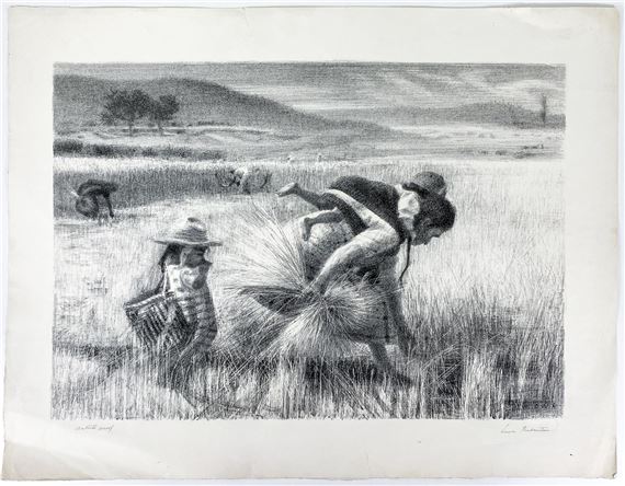 Lewis William Rubenstein | Lewis Rubenstein Lithograph AP SIGNED ...