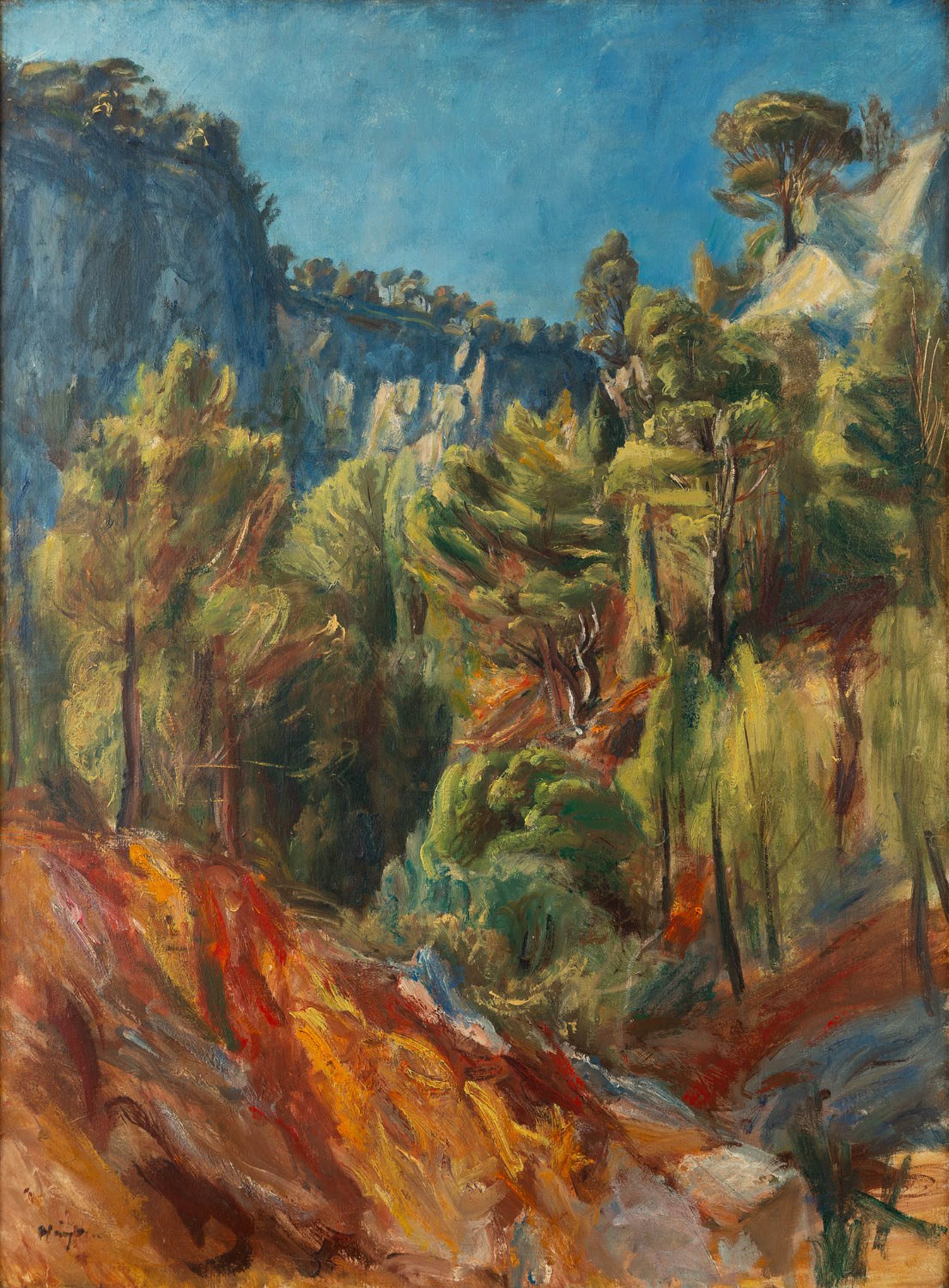 Henri Hayden | Pejzaż z wąwozem | MutualArt