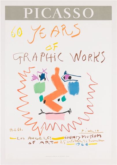 Pablo Picasso | Exhibition poster (1966) | MutualArt