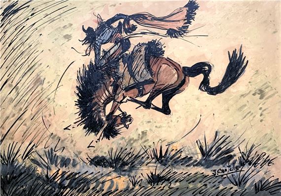 Juan Castells Martí | Jineteada | MutualArt