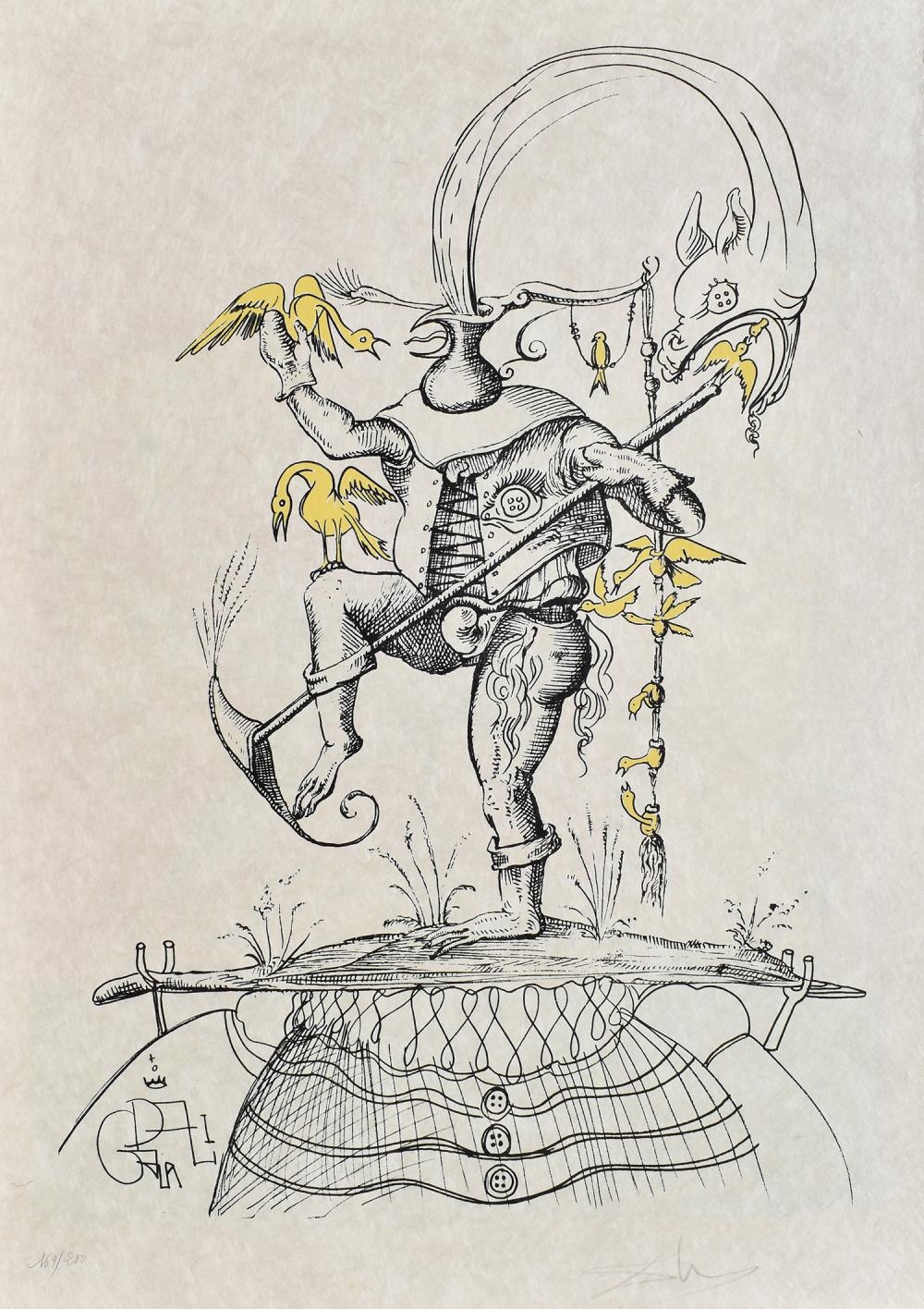 Salvador Dalí | Dream caused by the Flight of a Bee around a ...