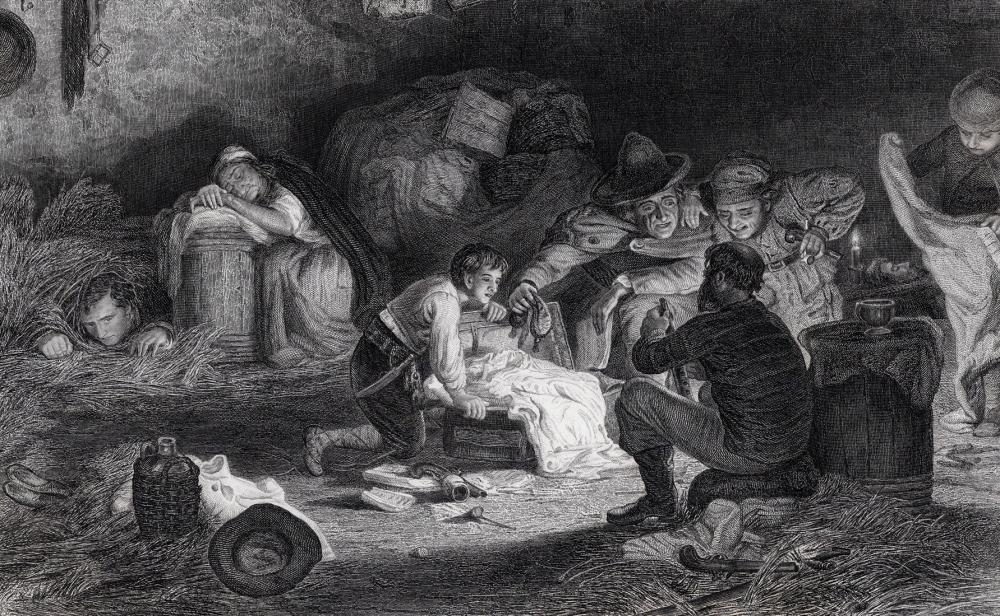 William MacTaggart I | Harry Bertram in the kaim of Derncleugh | MutualArt