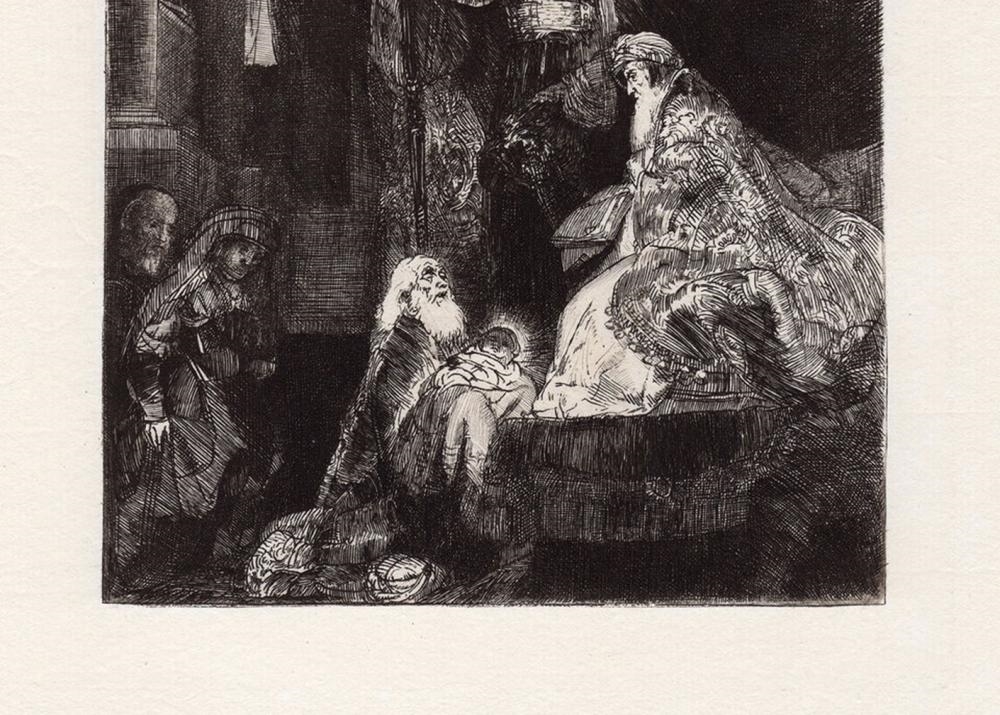 Rembrandt van Rijn | The Presentation in the Temple | MutualArt