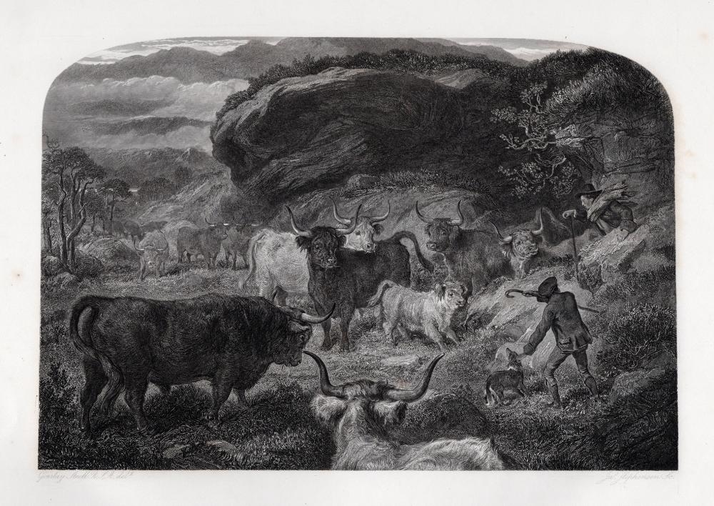 Gourlay Steell | Cattle Lifting | MutualArt