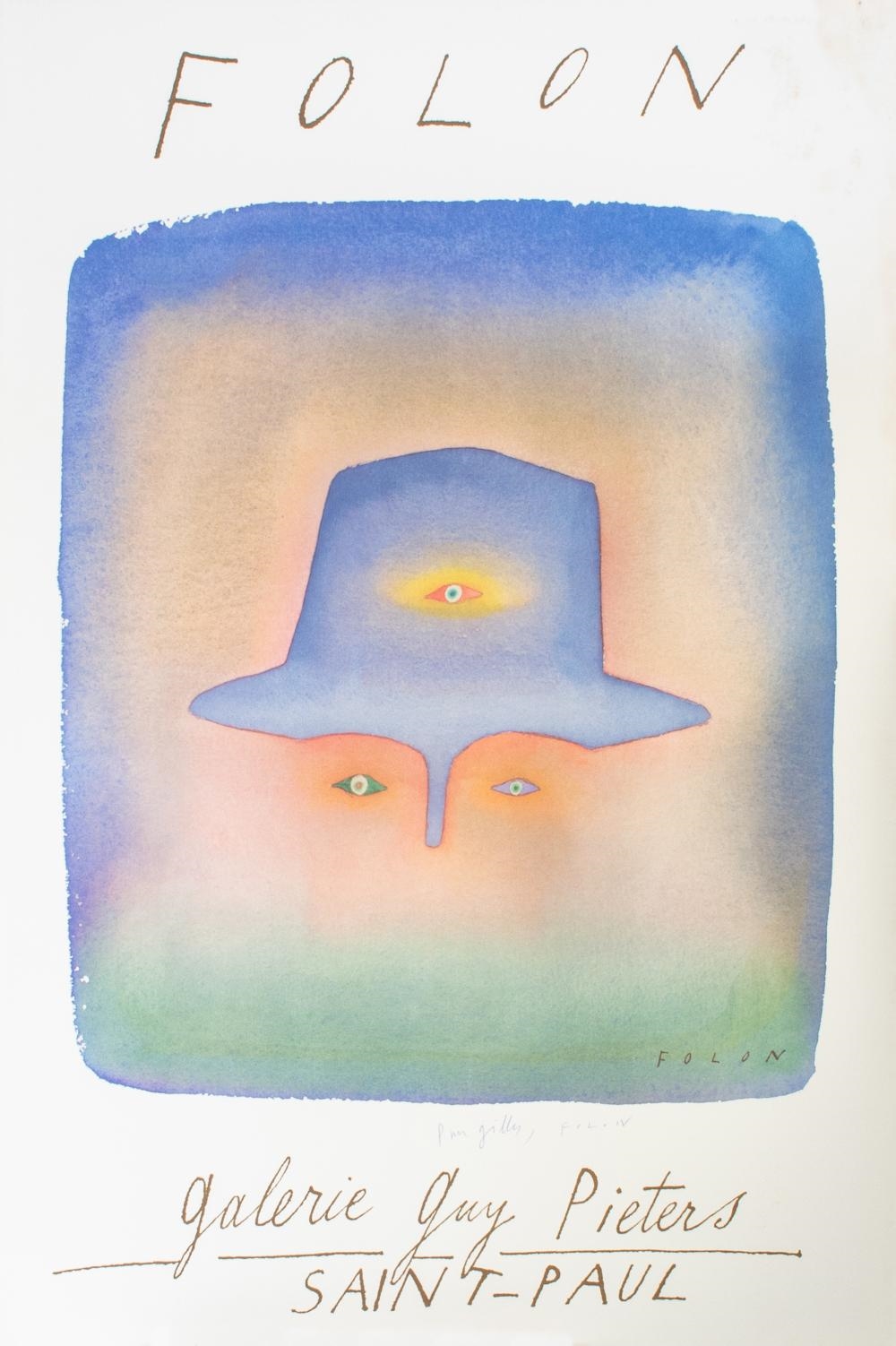 Jean-Michel Folon | colour lithograph FOLON | MutualArt