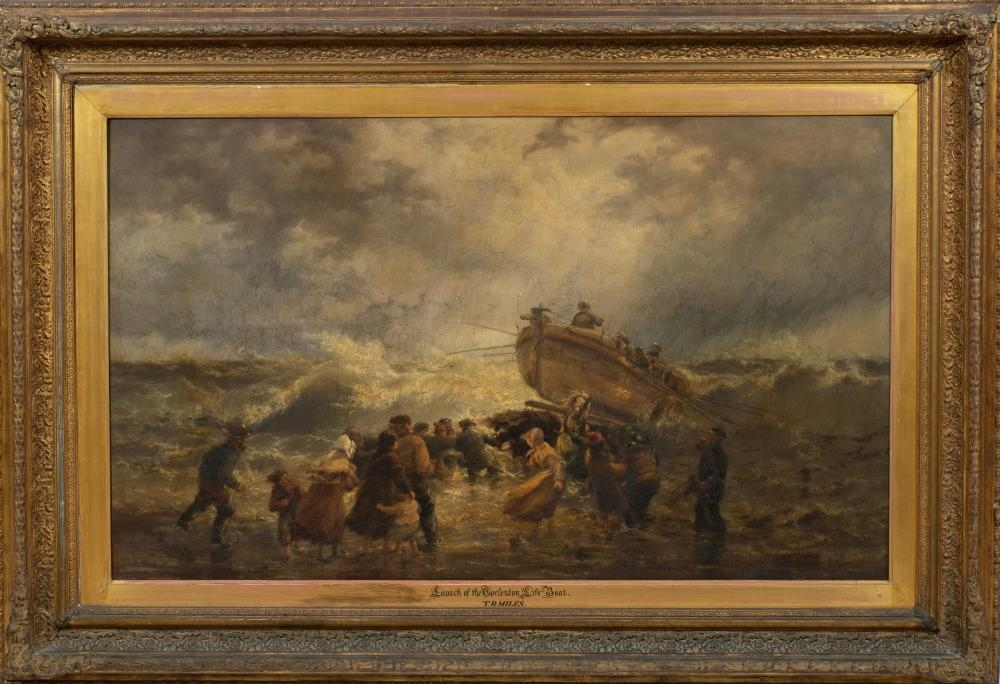 Thomas Rose Miles | Launch Of The Chorleston Life Boat | MutualArt