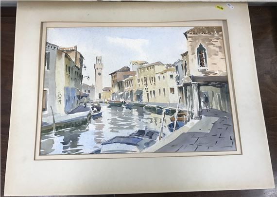 John Darlison | Venetian backwater | MutualArt