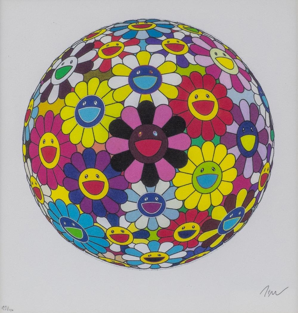 Takashi Murakami | offset lithograph Flowerball | MutualArt