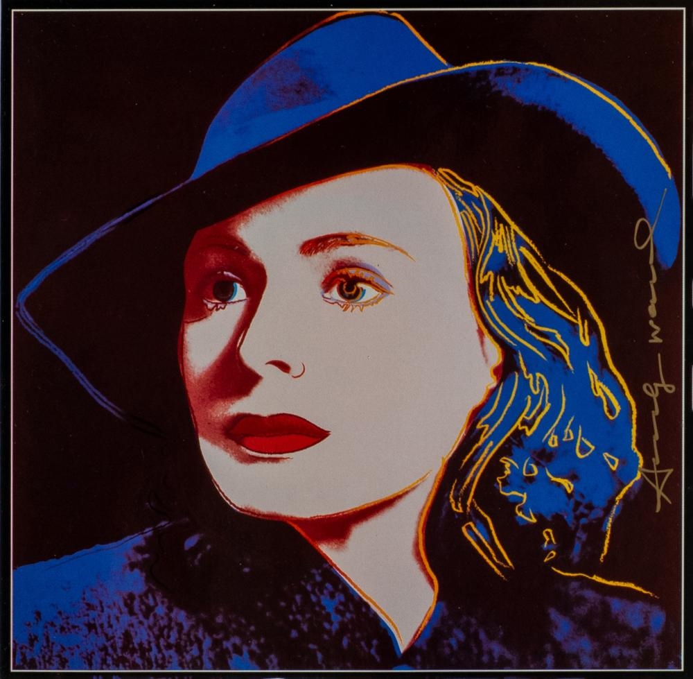 Andy Warhol | colour lithograph Ingrid Bergman | MutualArt
