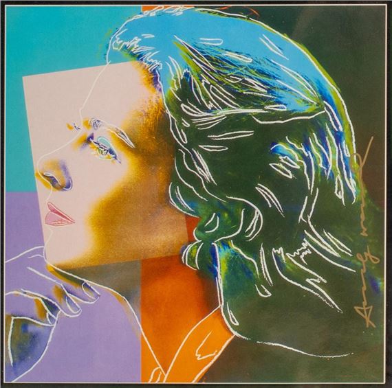 Andy Warhol | colour lithograph Ingrid Bergman | MutualArt