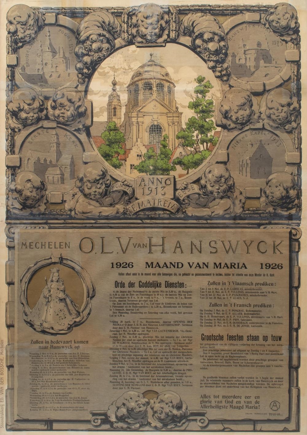 Alfred Ost | 3 affiches door Alfred Ost - Openluchtspelen der Ned ...