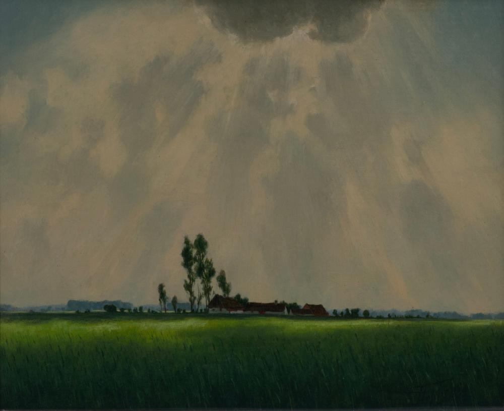 Frans Coppens | Frans COPPENS (1895-1975), olieverf op paneel (2 ...
