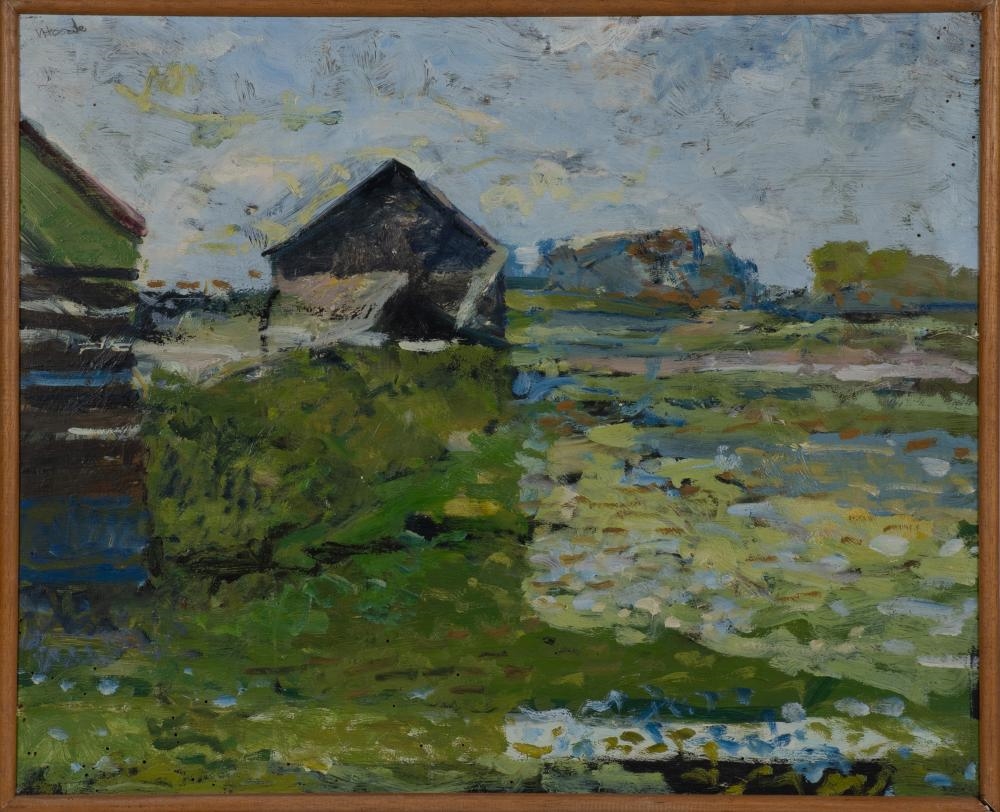 Ernest Van Hoorde | Landscape At Flobecq | MutualArt