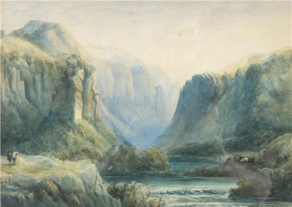 Frederick H. Henshaw | extensive valley (1831) | MutualArt