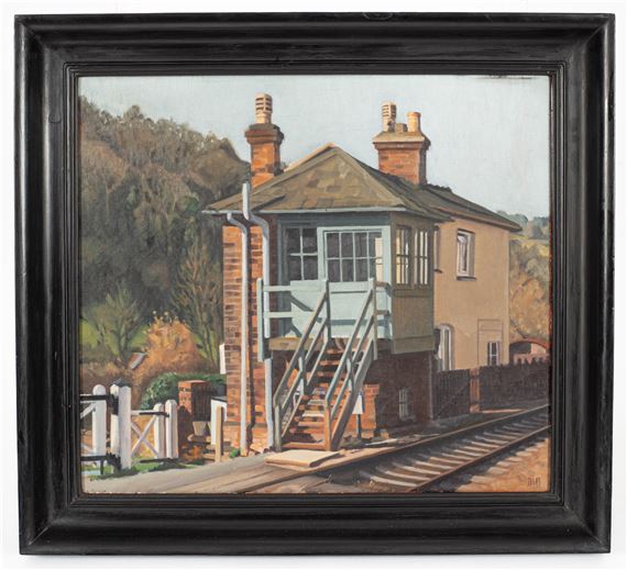 Steven Hubbard | St Mary's Signal Box | MutualArt
