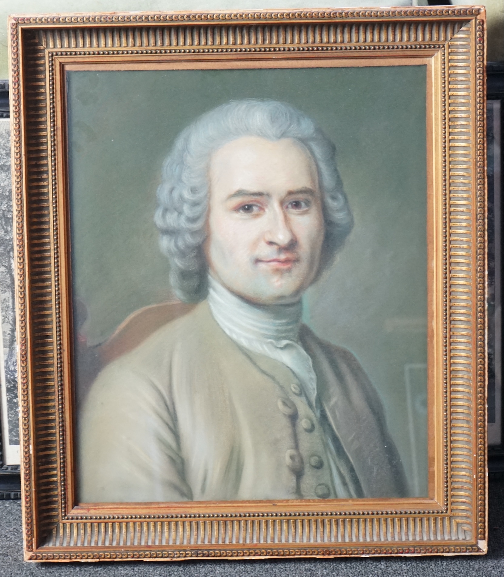 Maurice Quentin de La Tour | Portrait of the philosopher and writer ...