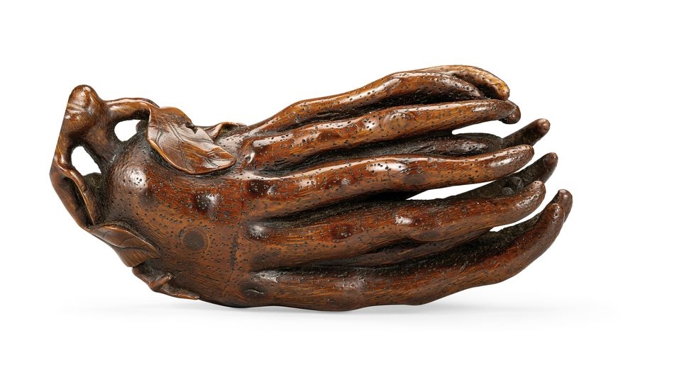 Chinese School, 20th Century | A Bamboo Carved Figure of A Finger ...