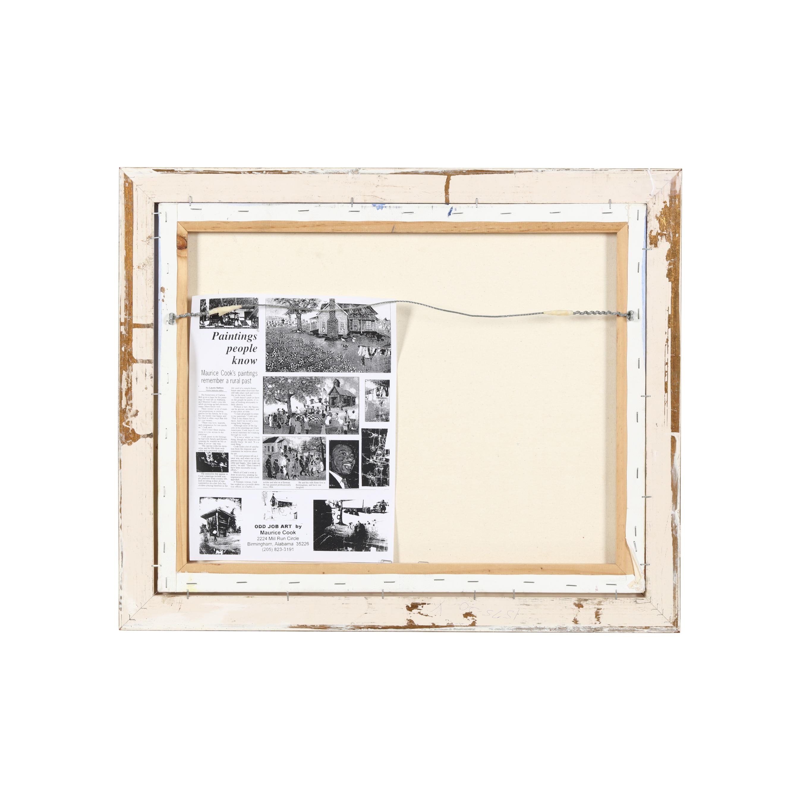 Maurice Cook | A Quilt Lesson (2014) | MutualArt