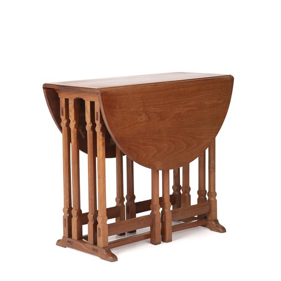 Ernest William Gimson | Cotswold School gate leg table (1903) | MutualArt