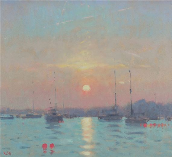 Stephen Brown | Sunrise, Salcombe Estuary | MutualArt