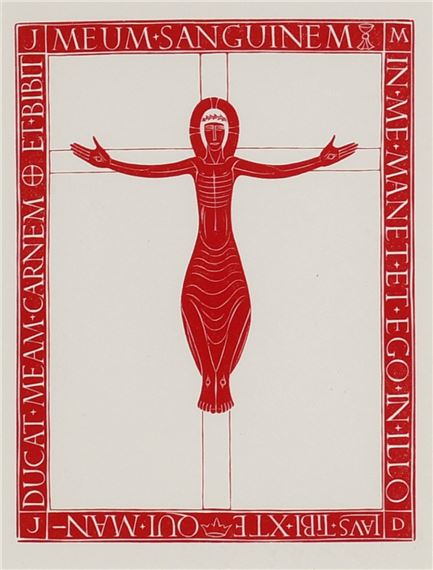 Eric Gill | Crucifix | MutualArt