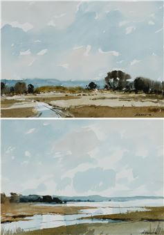 Edward Wesson | An oak tree; and The windmill | MutualArt