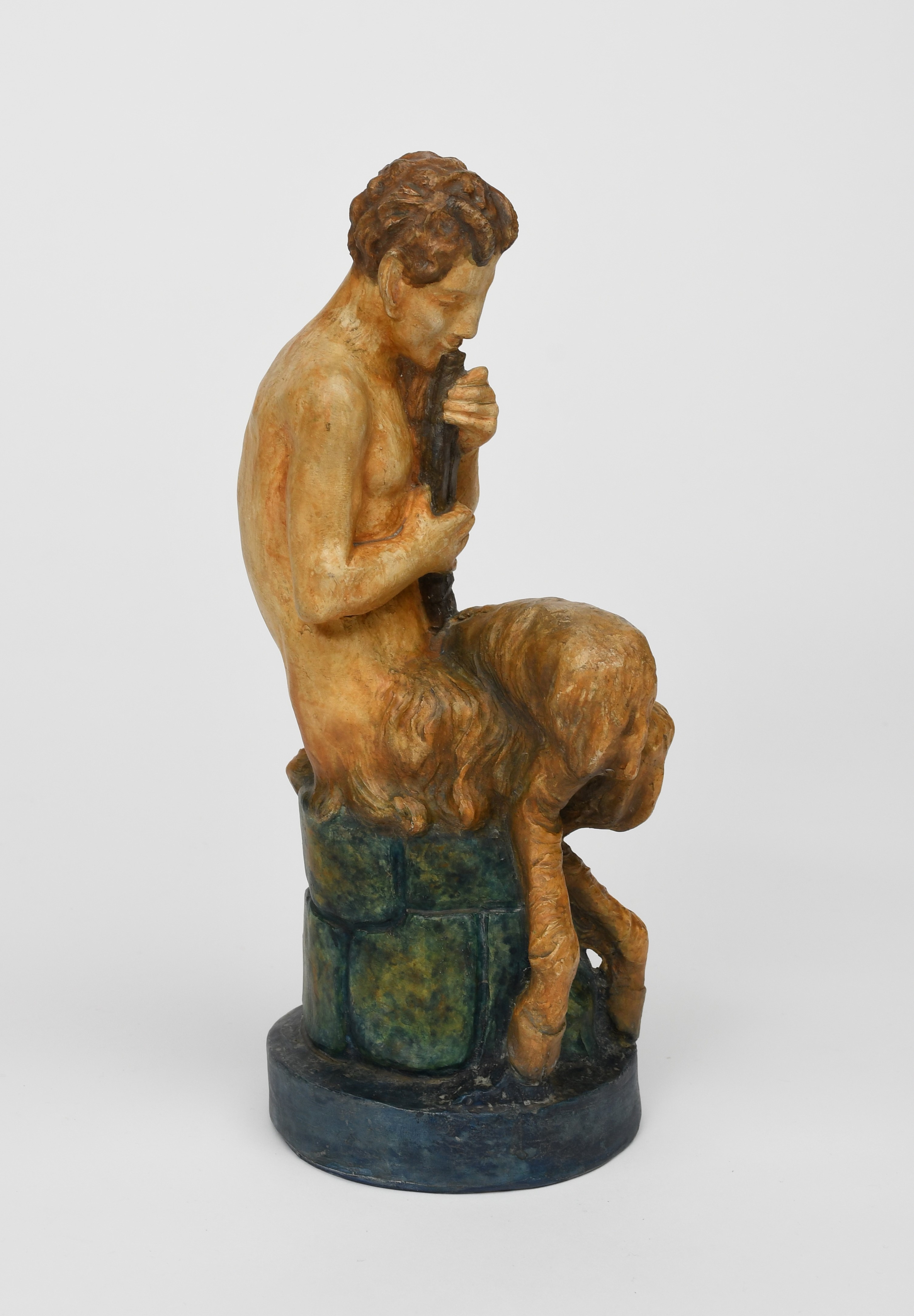 Mary S. Watts | Tall Potters Art Guild Compton Pan figure | MutualArt