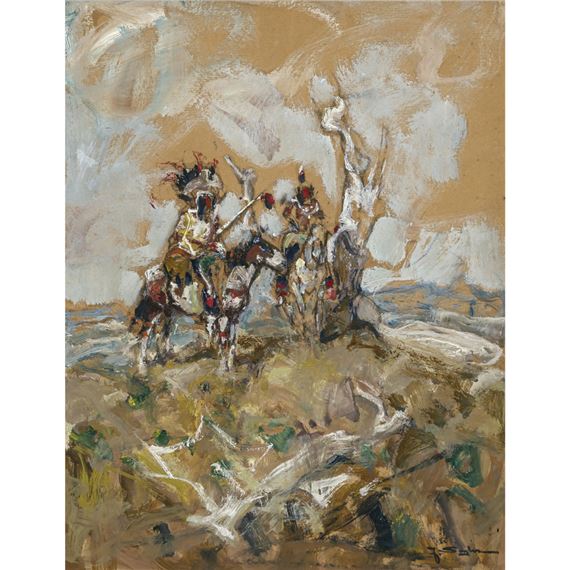 Julius Seyler | Indianer (1873) | MutualArt