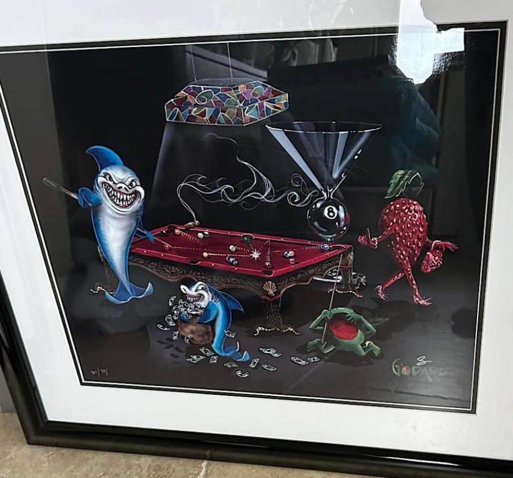 Michael Godard | Pool Shark 3 All in (2009) | MutualArt