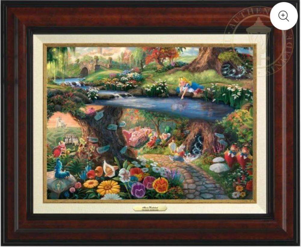 Thomas Kinkade | Alice in Wonderland | MutualArt