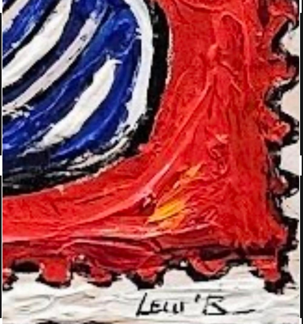 Leslie Lew | Leslie Lee “ Hershey’s Kisses Gold Heart/3D (2018) | MutualArt