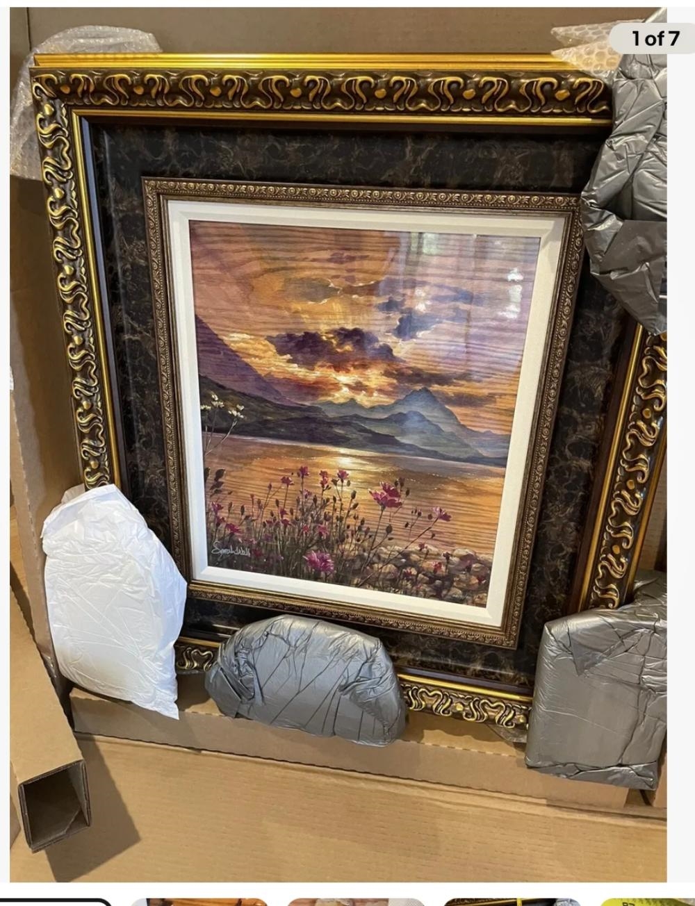 Sarah Wall | Sarah Wall “Golden Blooms (2022) | MutualArt