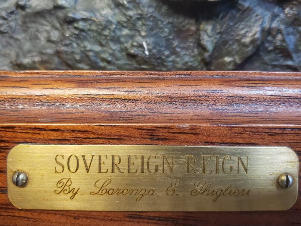 Lorenzo E. Ghiglieri | Lorenzo Ghiglieri Soverign Reign Bronze Lion ...