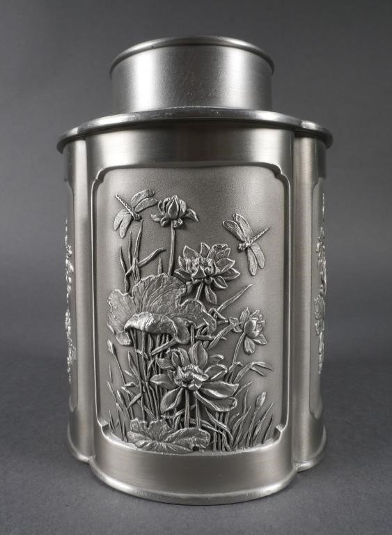 Royal Selangor | ROYAL SELANGOR PEWTER TEA JAR | MutualArt