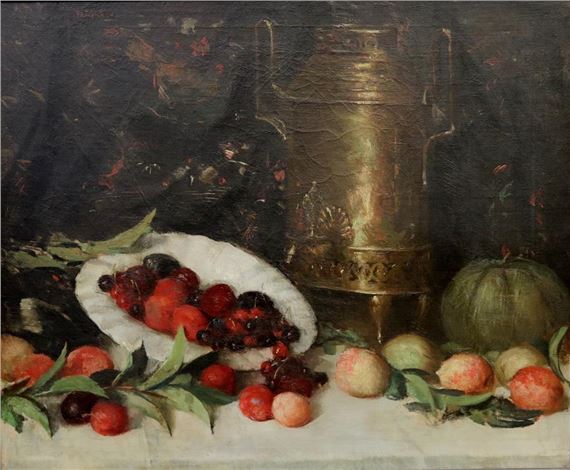 Henry R. Rittenberg | Still Life with Summer Fruits, circa 1923 (Circa ...