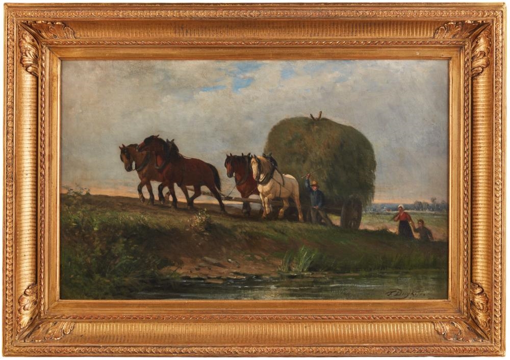 Francois Duyck | Hay cart | MutualArt
