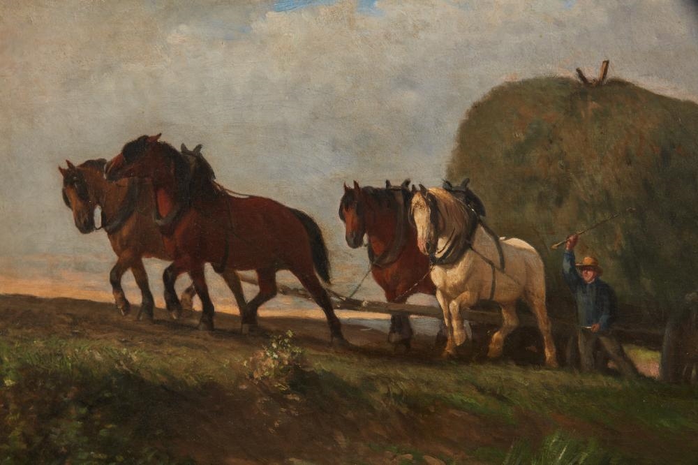 Francois Duyck | Hay cart | MutualArt
