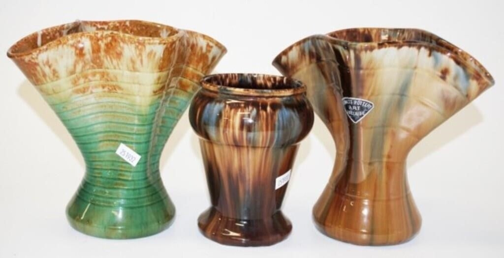 Bennett Adelaide | Three Bennett Adelaide pottery vases | MutualArt