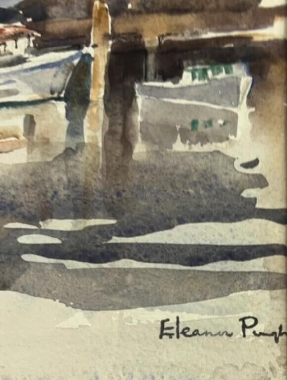 Eleanor Pugh | Docked Fishing Boats | MutualArt