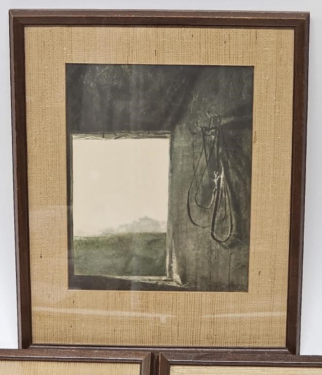 Andrew Wyeth | 3 Framed Andrew Wyeth Prints | MutualArt