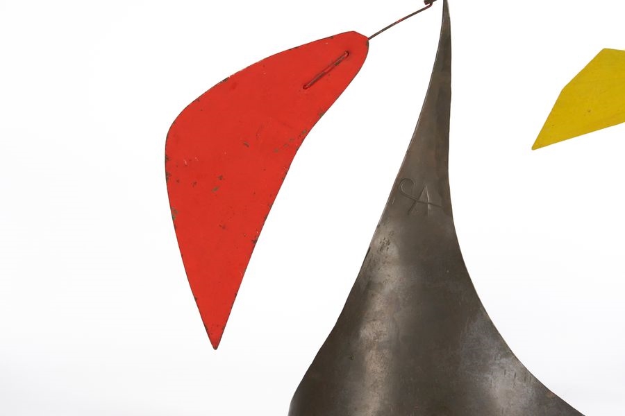 Alexander Calder | Polychrome on brass wave (1964) | MutualArt