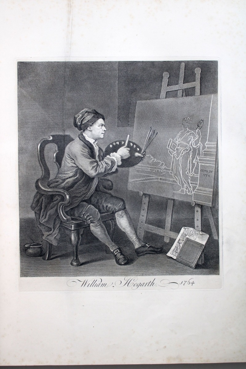 William Hogarth | Original engraving 155 pсs (1822) | MutualArt