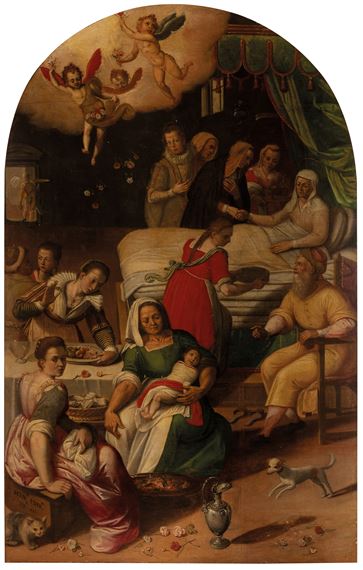 Monaldi Bernardino | Nascita della Vergine (1595) | Compare similar ...