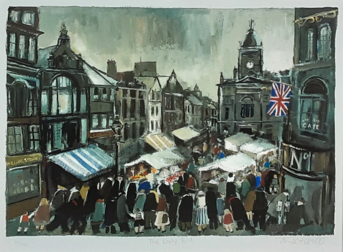 Malcolm Teasdale | THE EARLY BIRDS | MutualArt