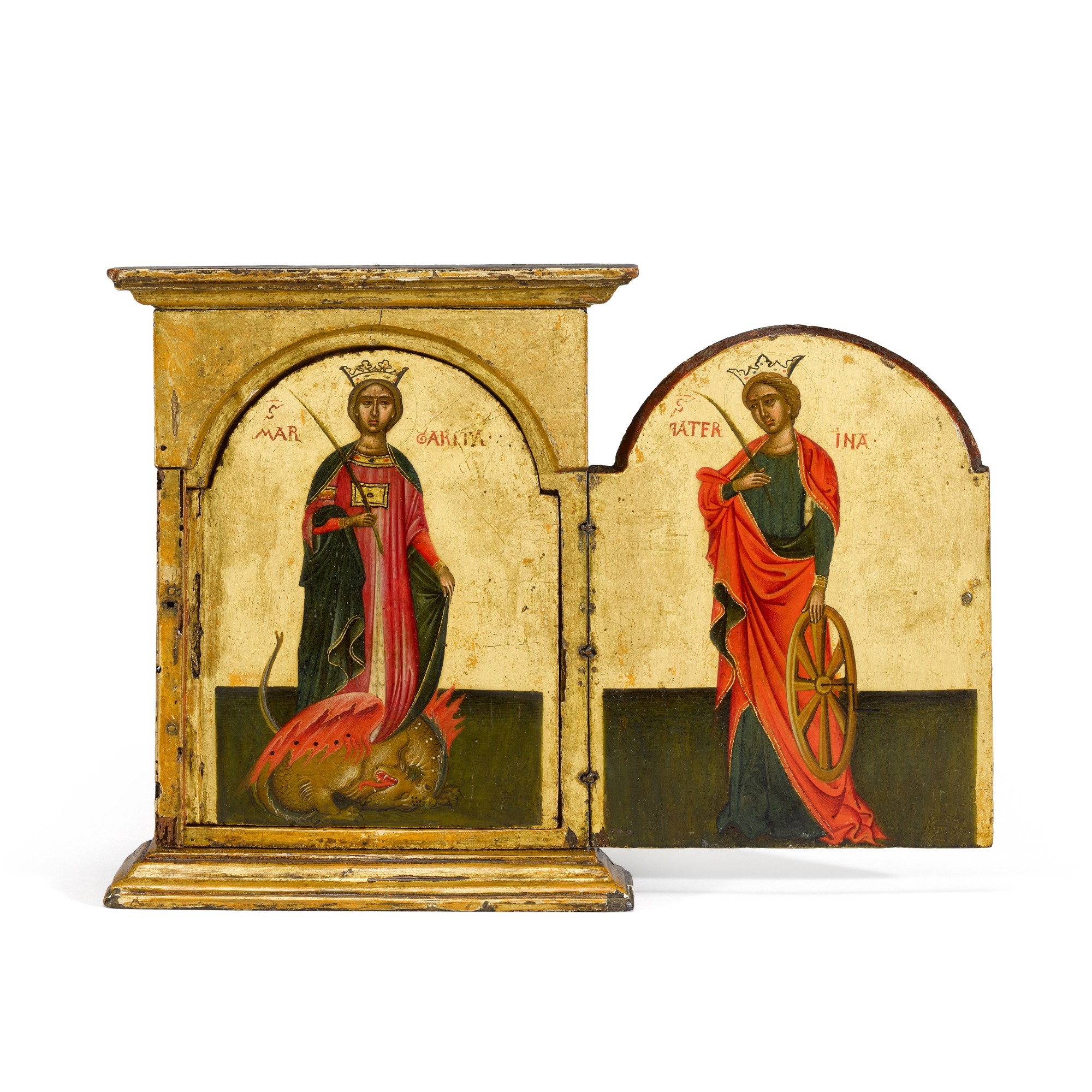 Greek School, 16th Century | An Italo-Cretan triptych icon, Crete ...