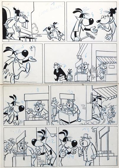 Giuseppe Perego | Lupo Spart (1964) | MutualArt