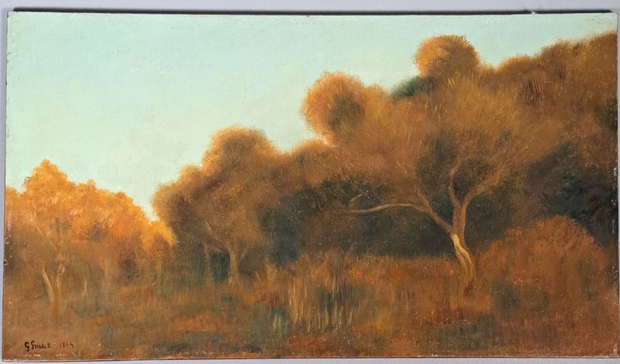 Georges Huet | Olive trees in Antibes (1894) | MutualArt
