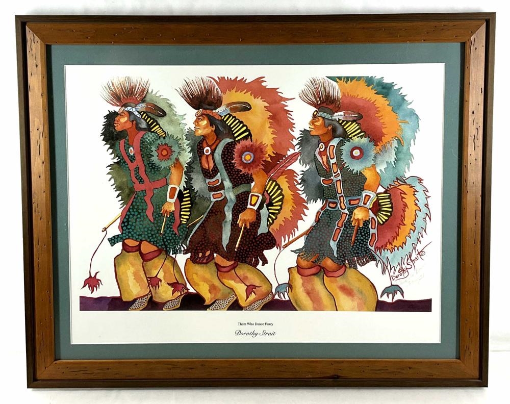 Dorothy Strait | Dorothy Strait ' Them Who Dance Fancy' Print | MutualArt