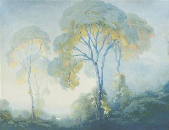 William C. Emerson | Tonalist Landscape Painting by William Emerson ...