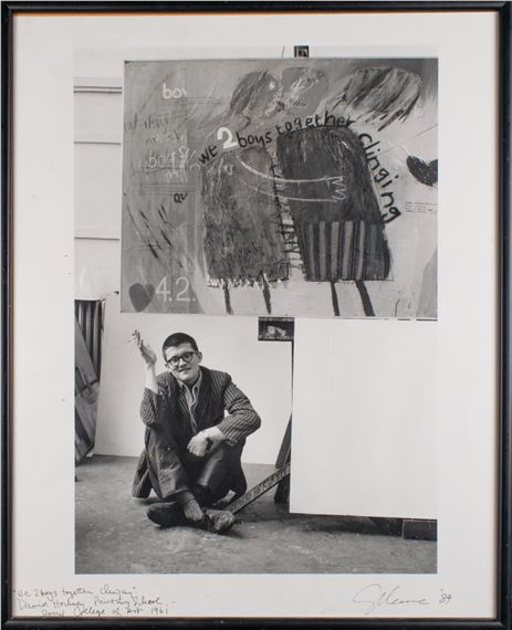 Geoffrey Raymond Reeve | Six photographs of David Hockney | MutualArt